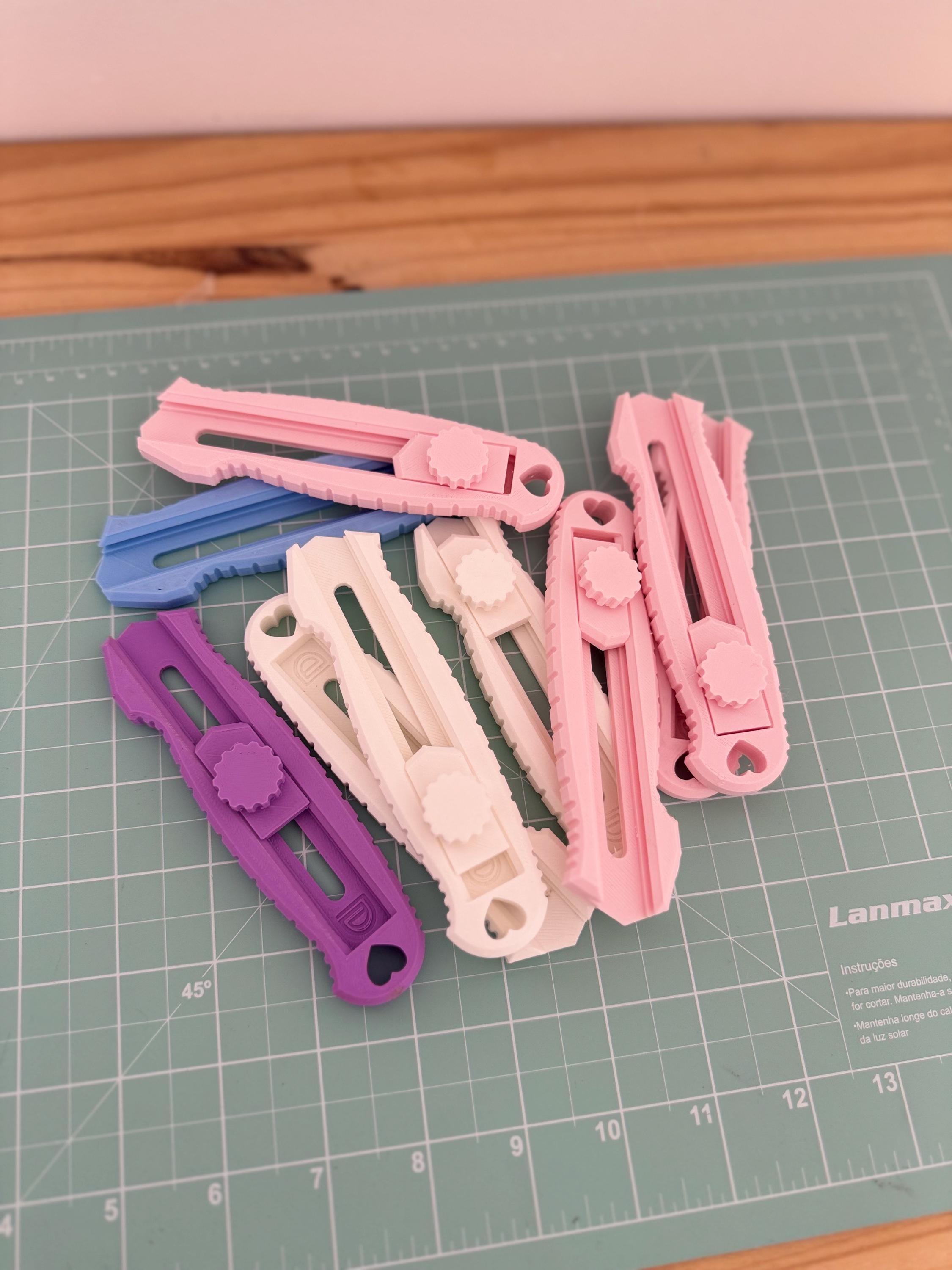 Craft Knife - Box Cutter - STL File for 3D Printing - Etsy
