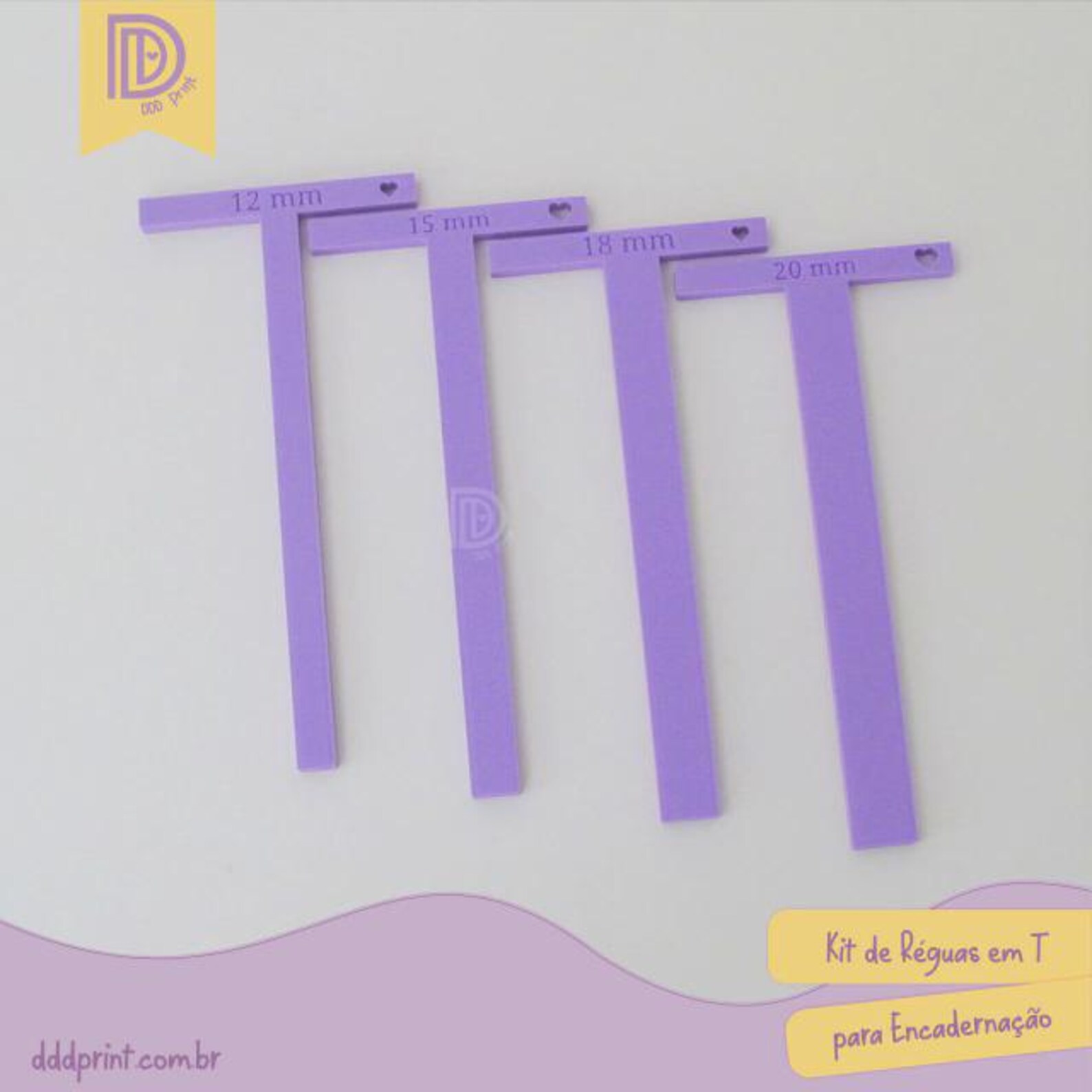 T-shaped Rulers for Bookbinding - STL File for 3D Printing. - Etsy