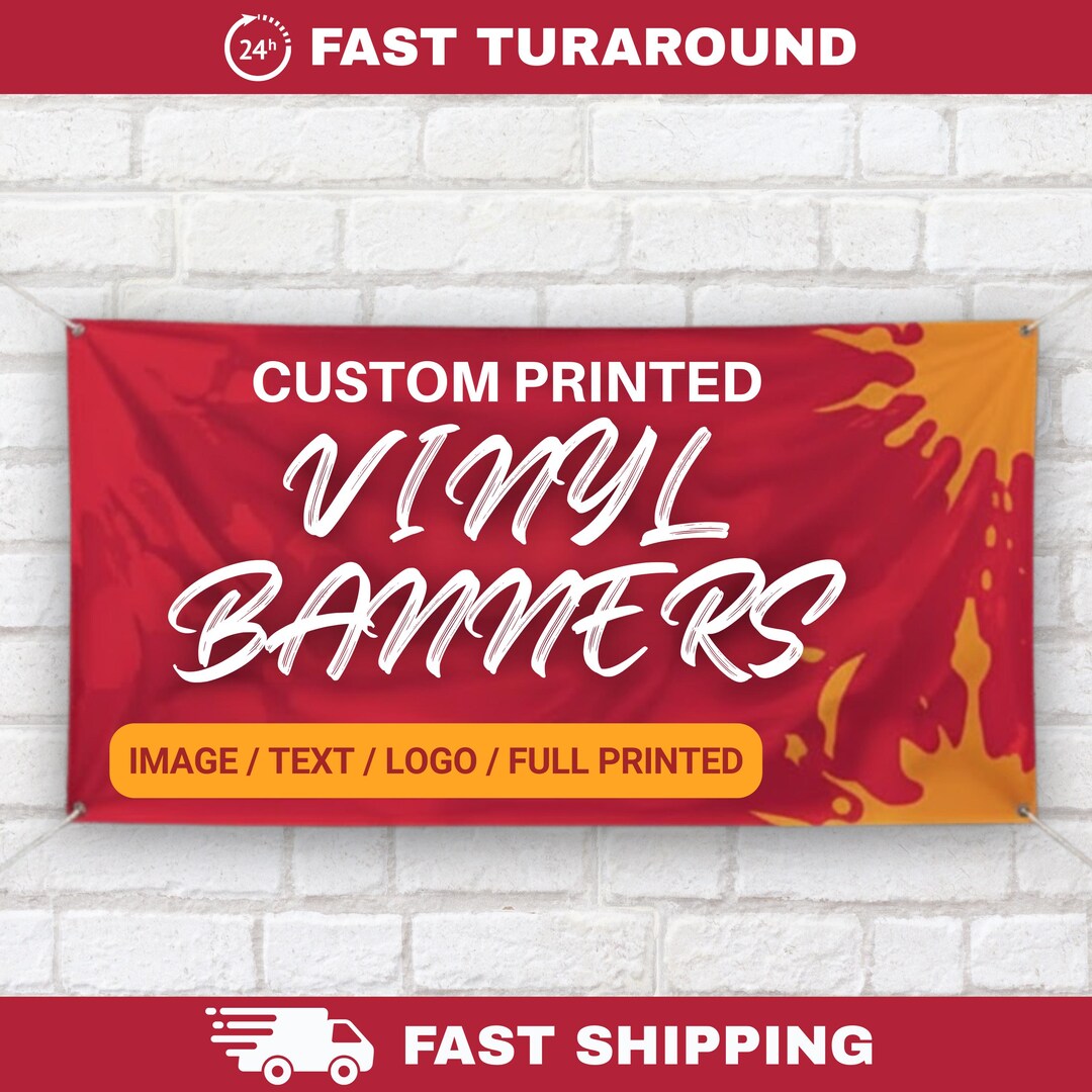 Custom Vinyl Banners & Signs – Personalized Banner Printing for ...