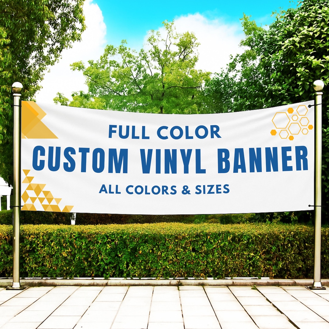 Full Color Custom Vinyl Banners – Custom Size Vinyl Banner Printing for ...