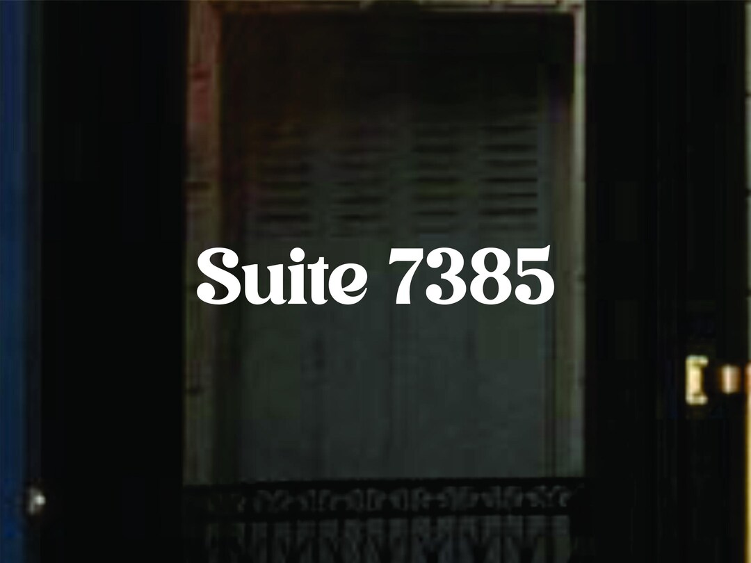 Custom Vinyl Building Number Decal Sticker for Apartment, Office, or ...
