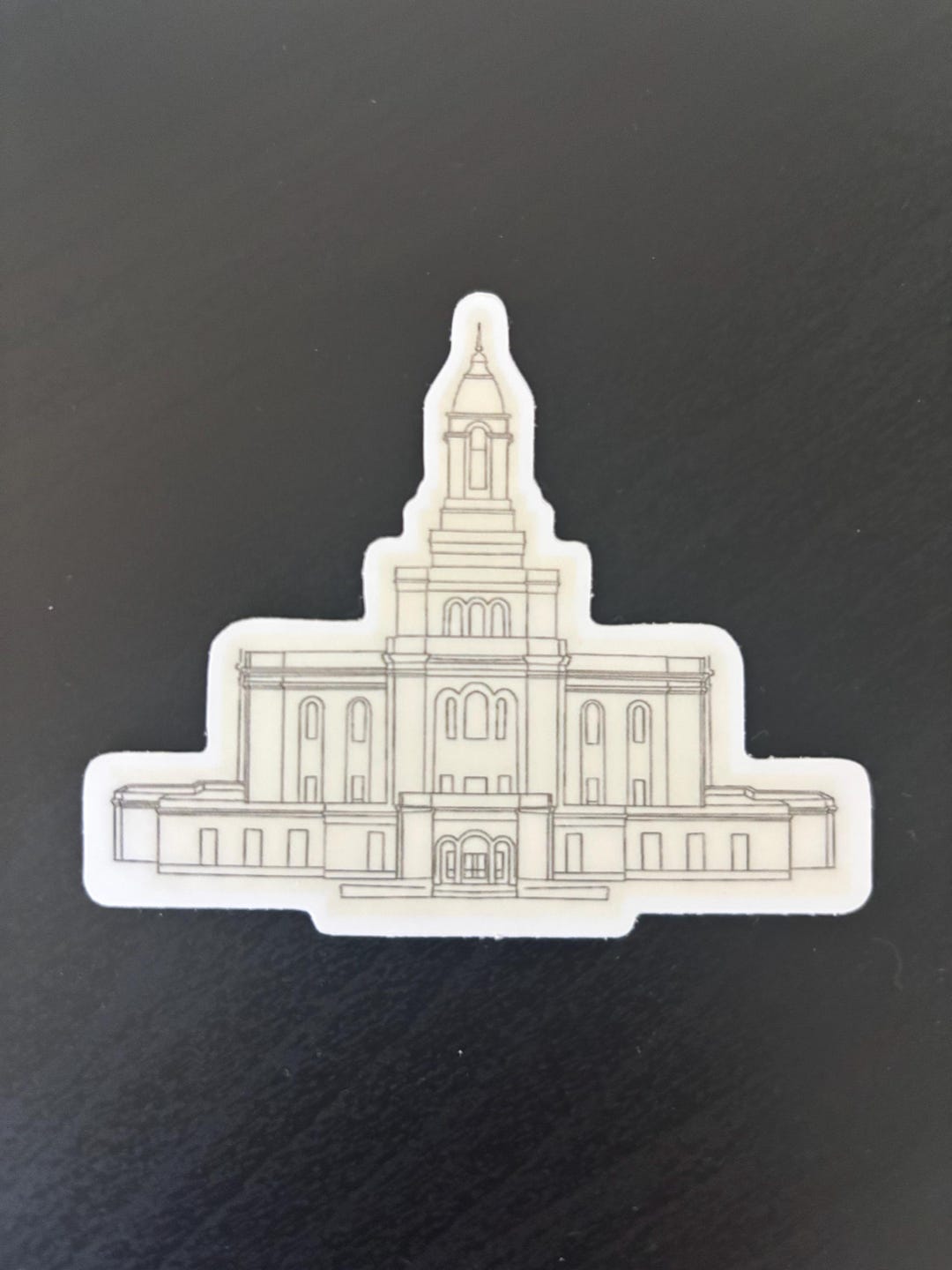 Deseret Peak - Tooele Temple Sticker - Etsy