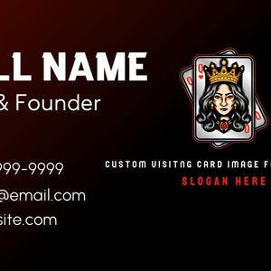 Custom Visiting Cards – Personalized Business Cards for Professionals ...