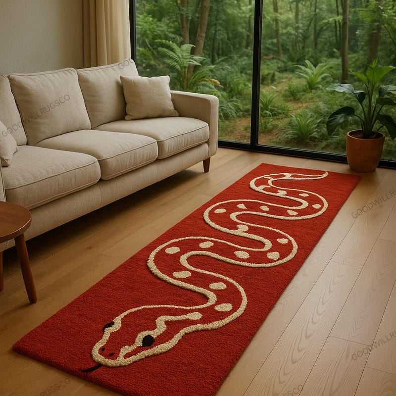 Snake Runner Rug - Etsy