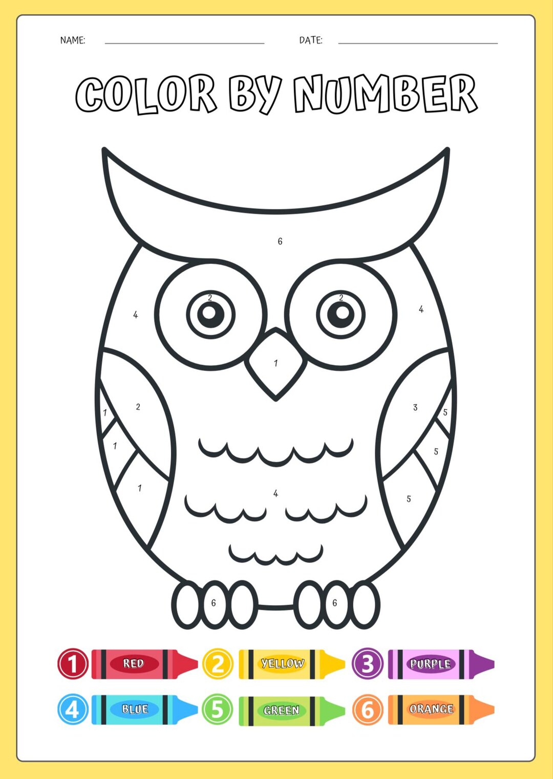 Preschool Learning Pages - Etsy