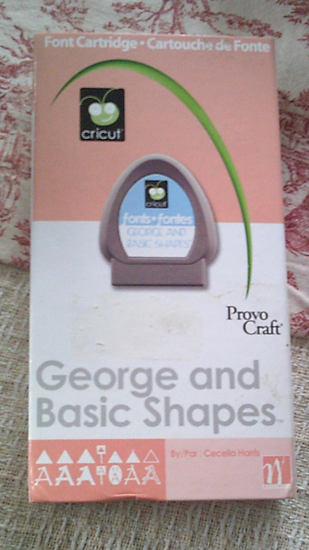 GEORGE and Basic SHAPES Cricut Cartridge Used but NOT Linked Cute Die ...