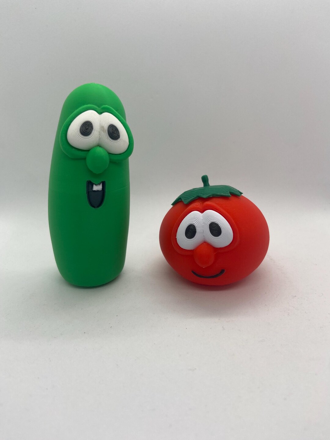 Bible Tales Veggie Tomato and Cucumber Music Figures - Etsy