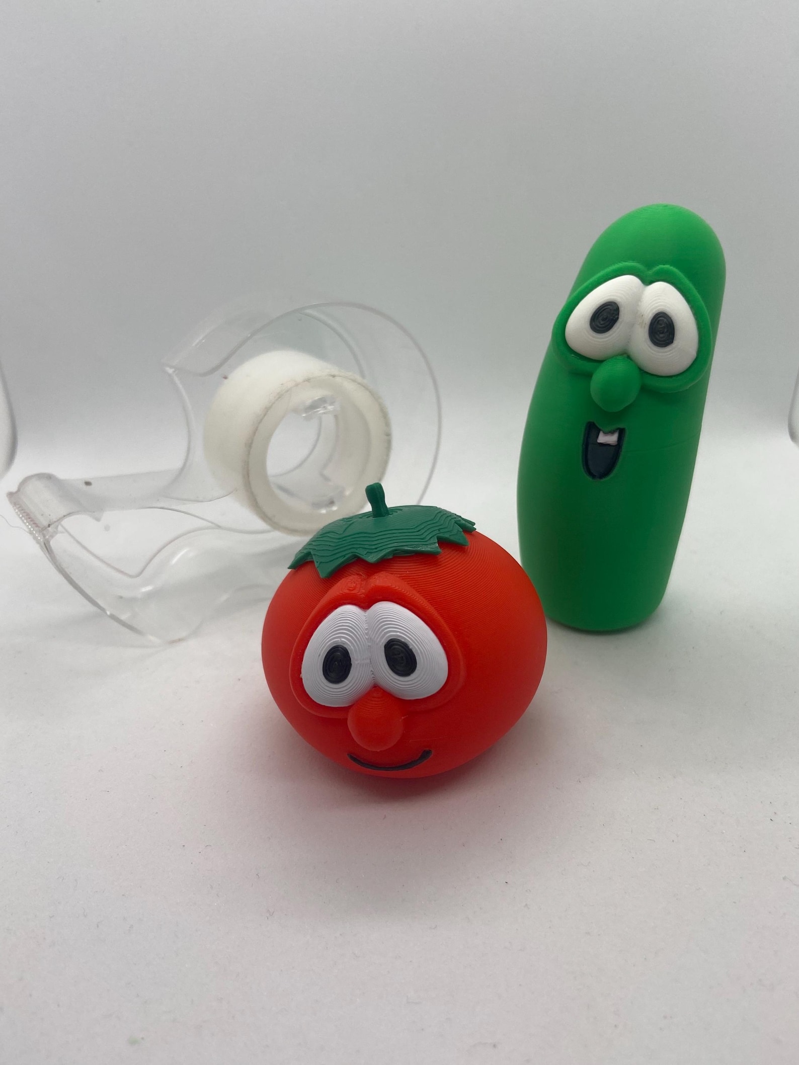 Bible Tales Veggie Tomato, Asparagus and Cucumber Music Figures - Etsy