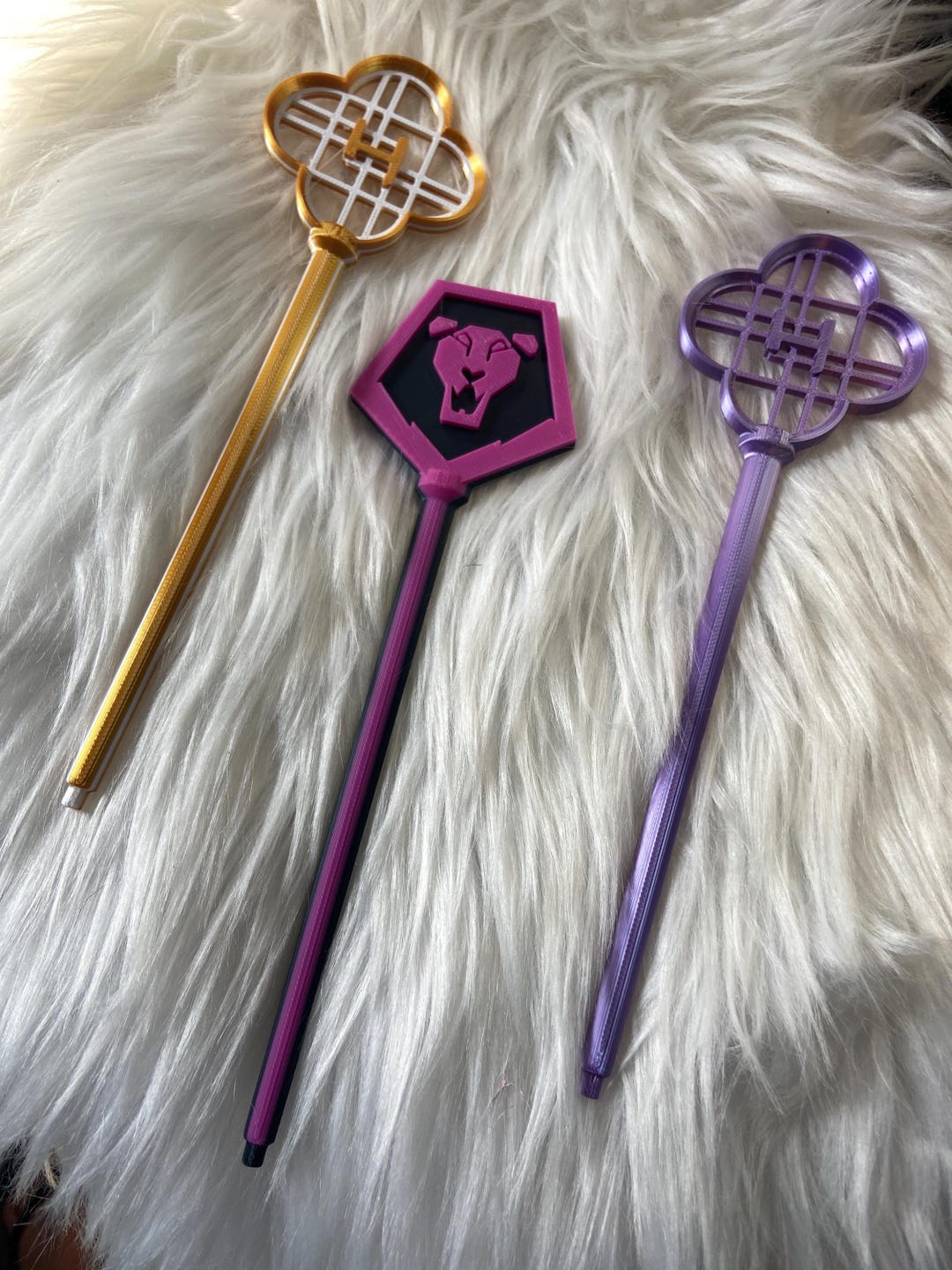 K‑pop Demon Hunter–inspired Mini Wand Sticks - Etsy