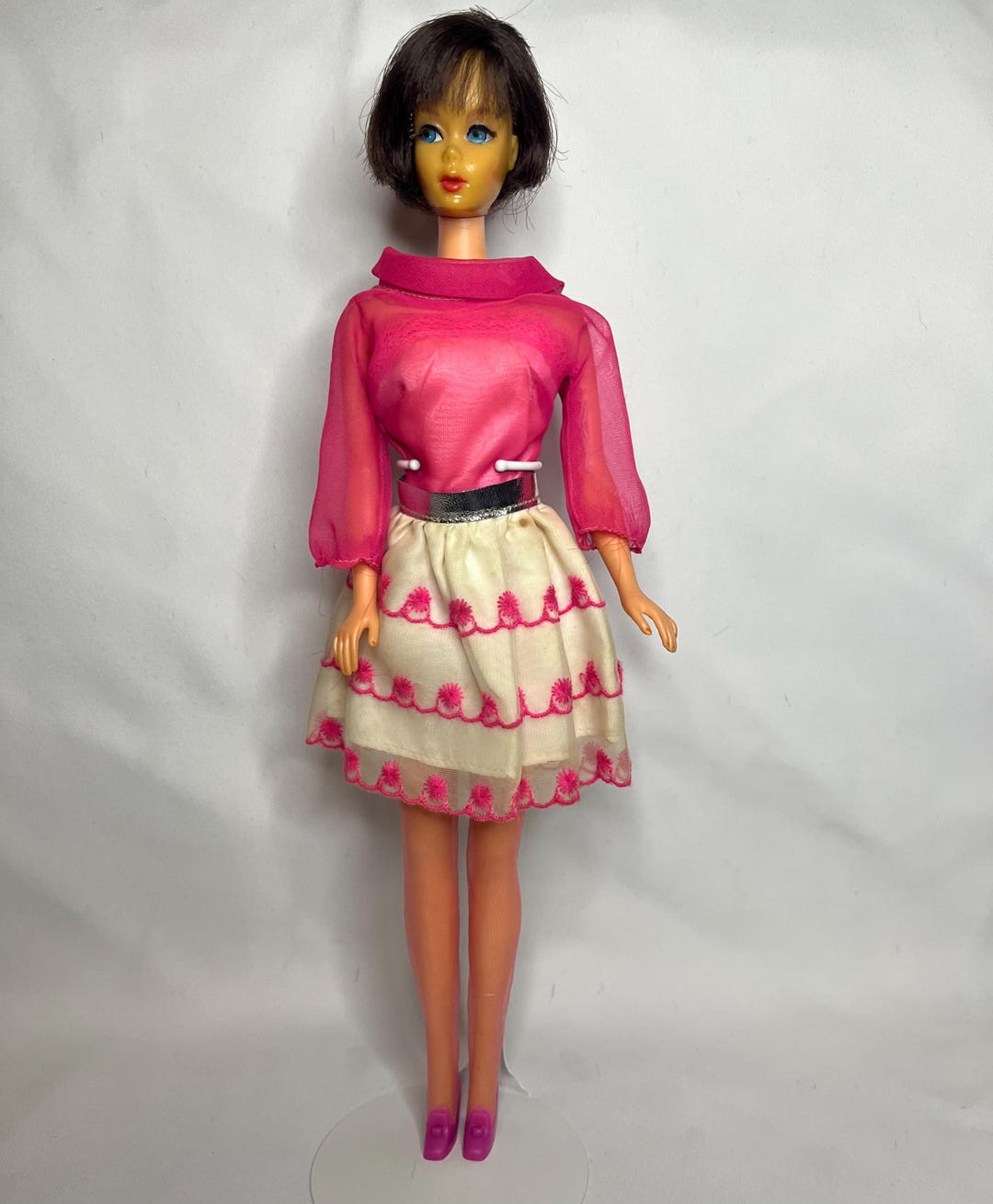 1960s Mod Barbie Doll With Happy Go Pink Outfit - Etsy