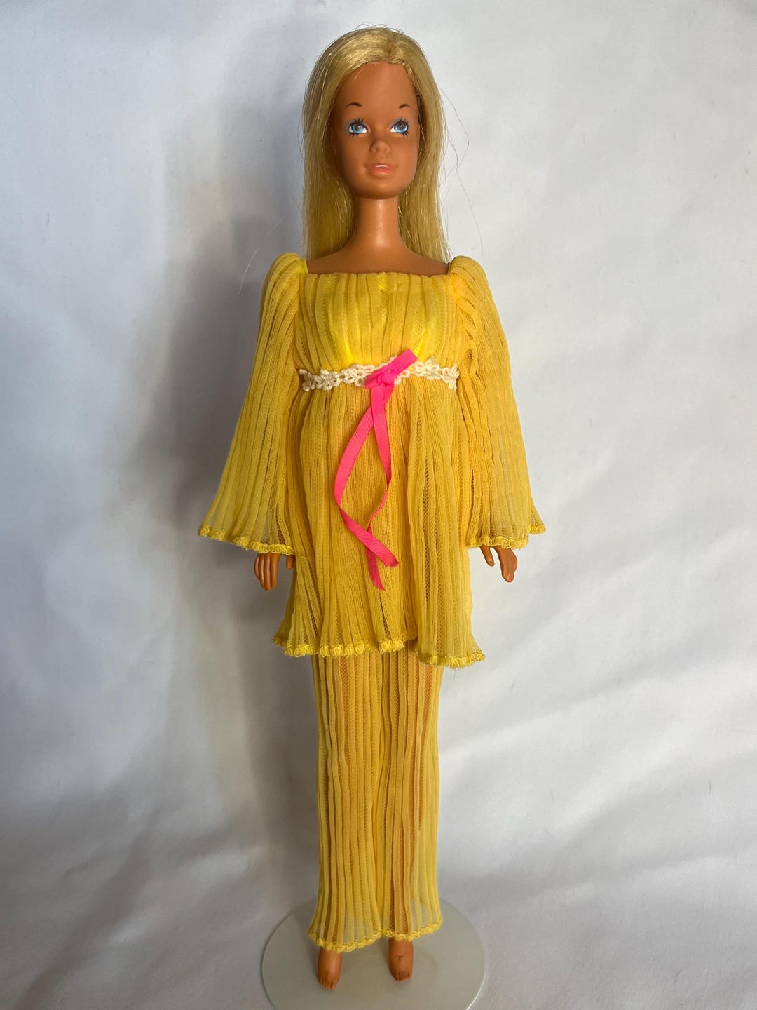 1970s Twist & Turn Sunset Malibu Barbie in Lemon Kick Outfit #1465 - Etsy