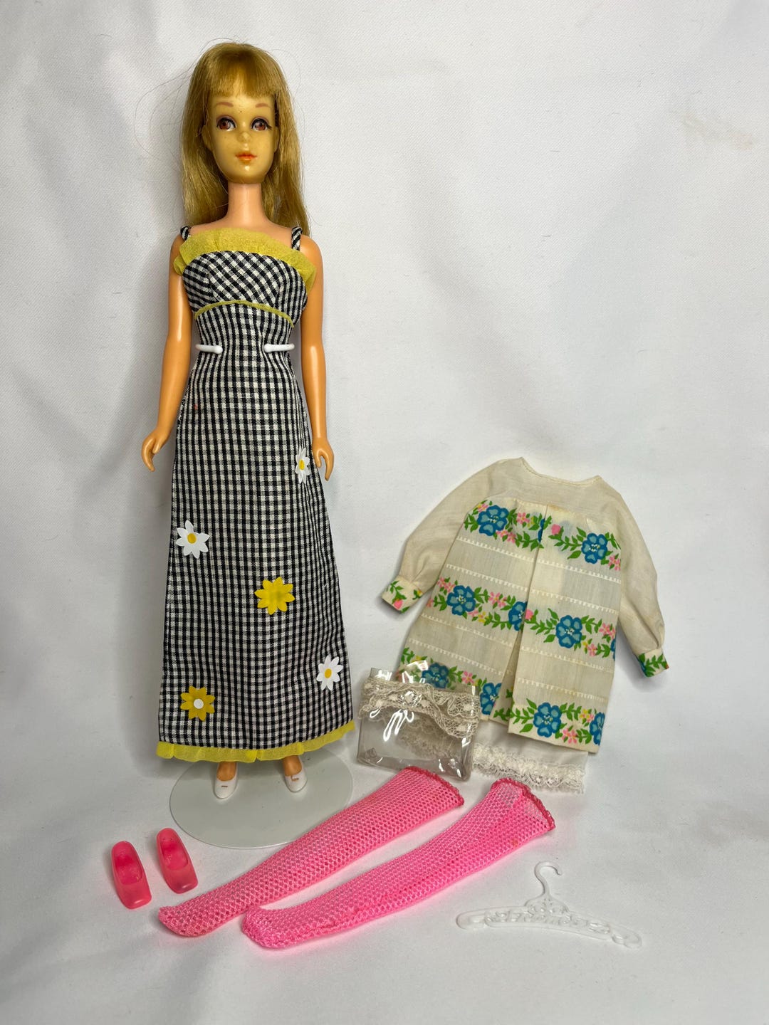 Vintage 1960s Francie Barbie Doll With Check This and Sugar Shears ...