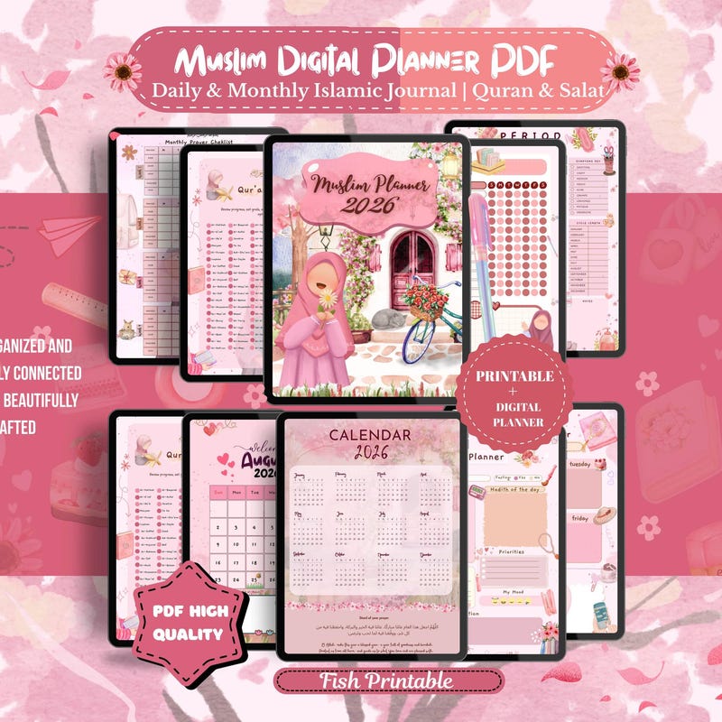 2026 Muslim Diary - Etsy UK