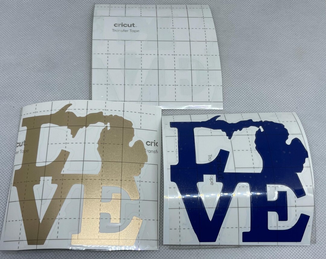 Michigan Love Vinyl Decal - 3 3/4” - Etsy