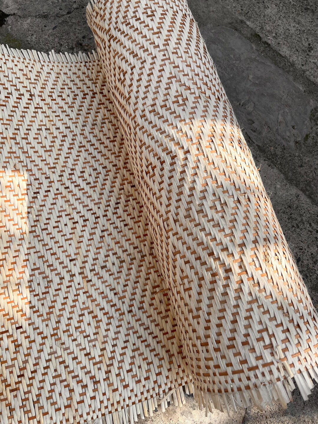 HIGH QUALITY - RHOMBIC - Cane Webbing - Diamond Rattan Webbing | Pre ...