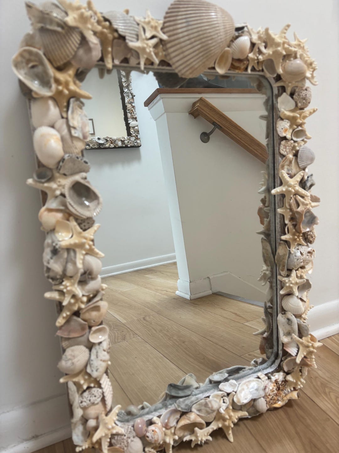 Shell Frame Mirror, Free Shipping - Etsy