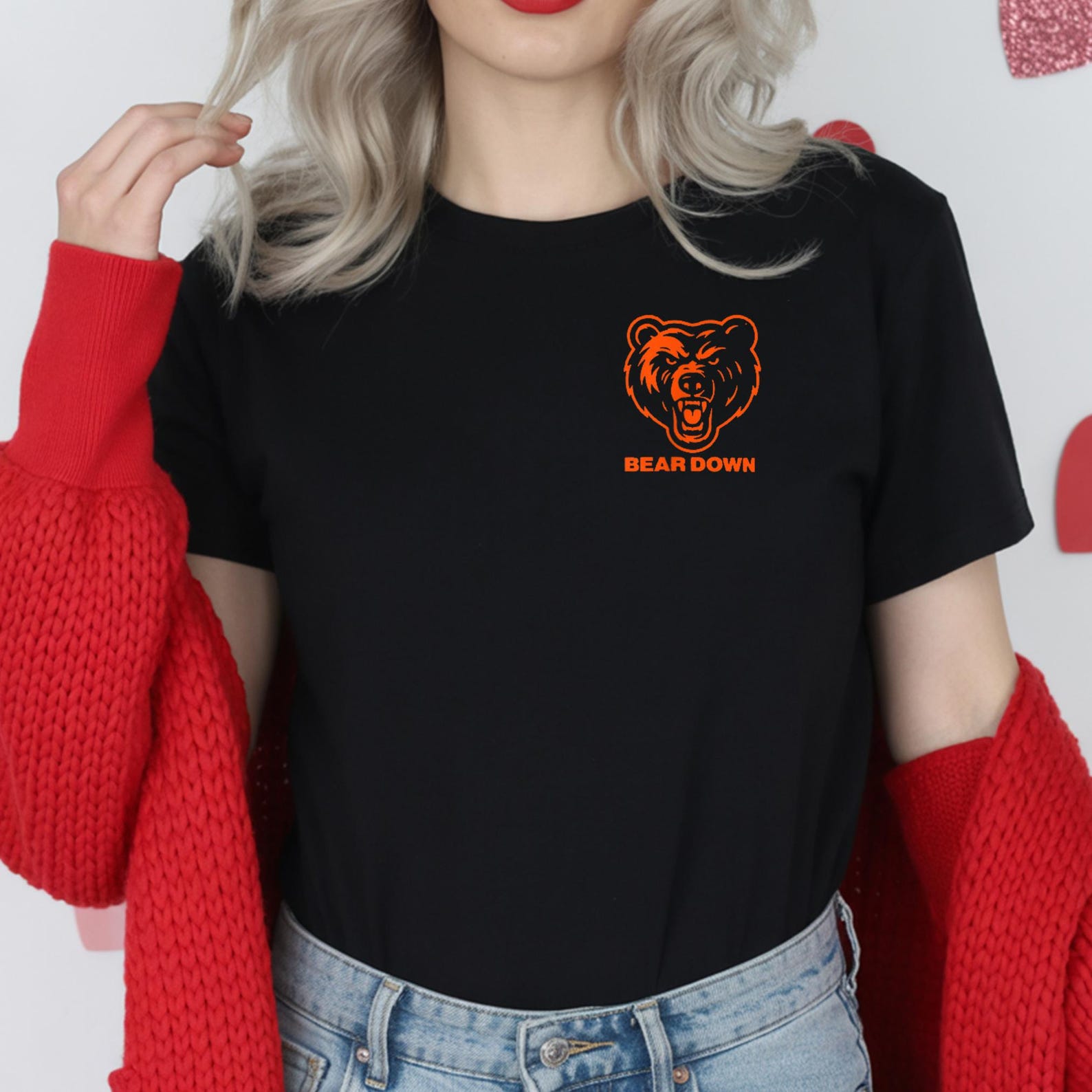 Bear Down Bear Logo PNG - University Spirit Bear Design, Digital ...