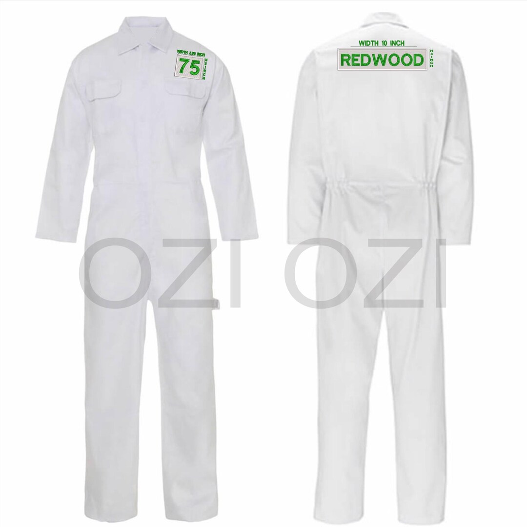 Custom Caddie Uniform: Adult Golf Coverall With Embroidered Name ...