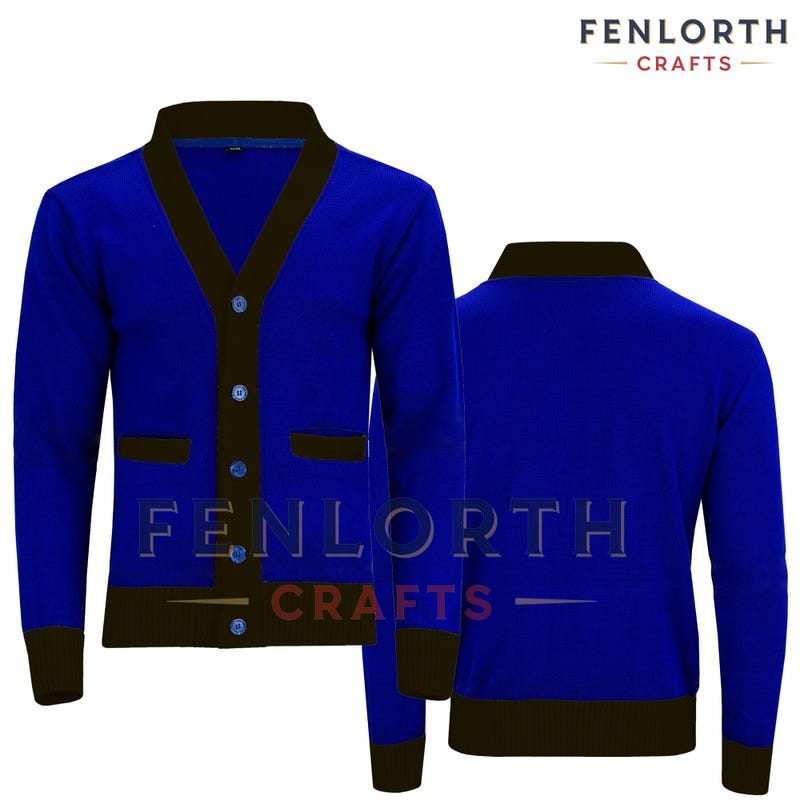 Varsity Patch Cardigan - Etsy