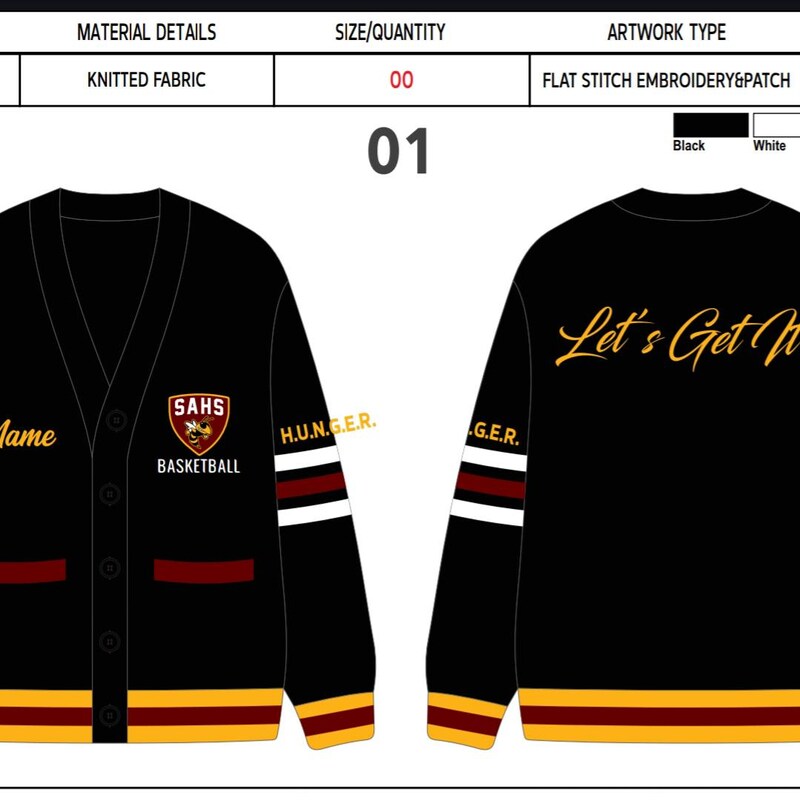 Letterman Sweater - Etsy