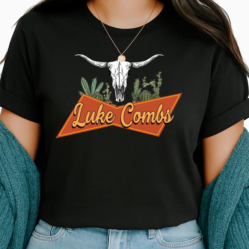 Luke Combs Shirt - Etsy