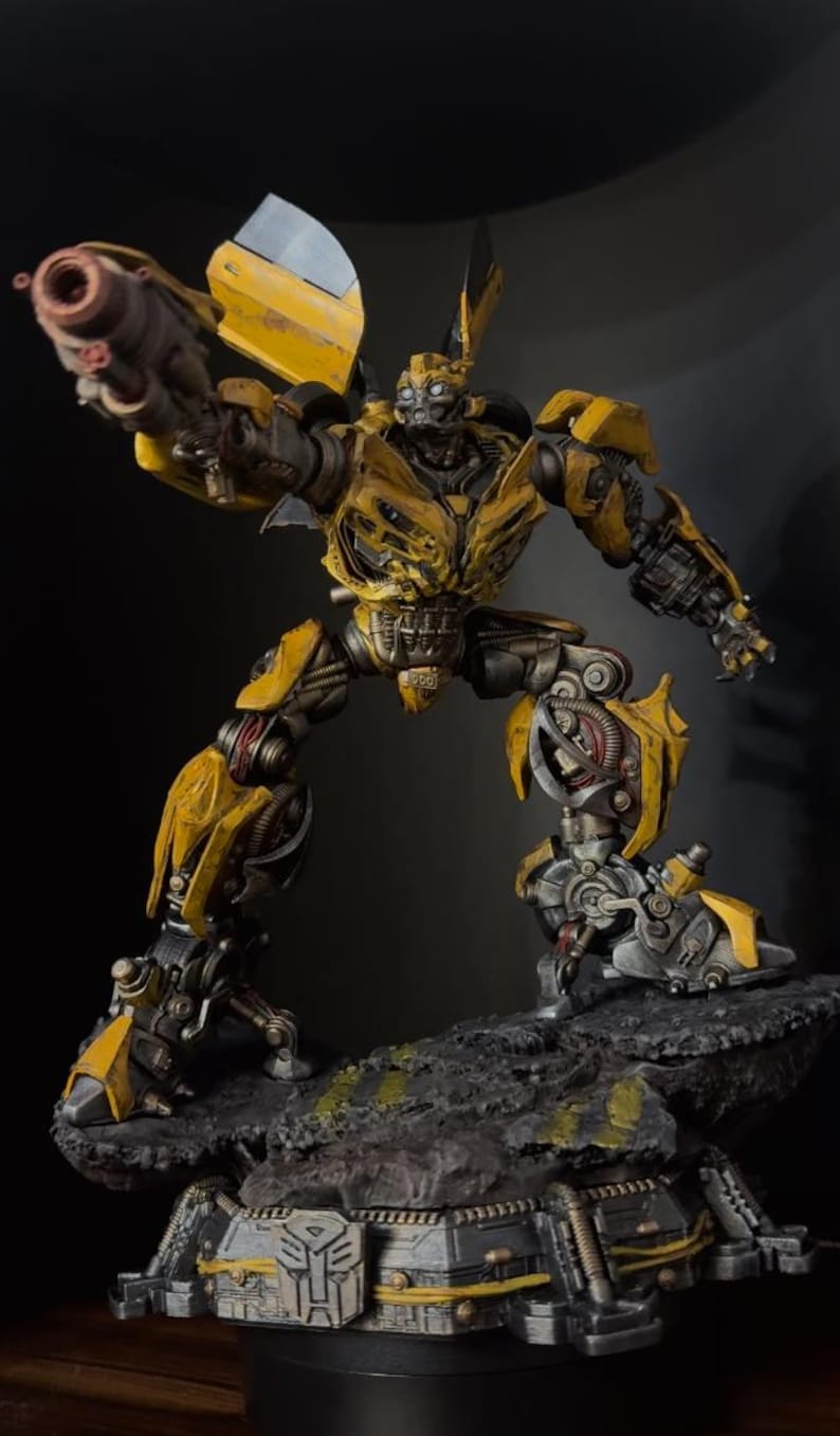 Bumblebee (transformers) 3D Printed Statue-figure | Hand-painted Movie ...