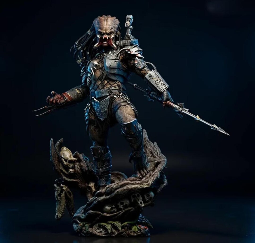 Vicious Predator 3D Printed & Hand-painted Action Figure | Sci-fi ...