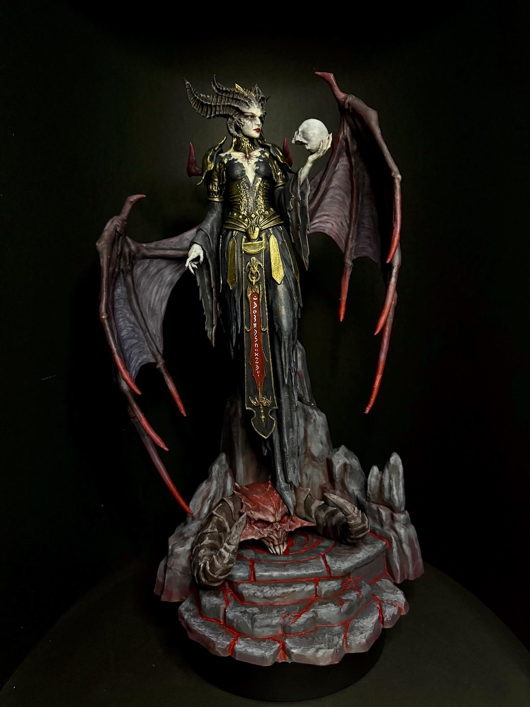 Lilith – 3D Printed & Hand-painted Action Figure | Diablo IV | Daughter ...