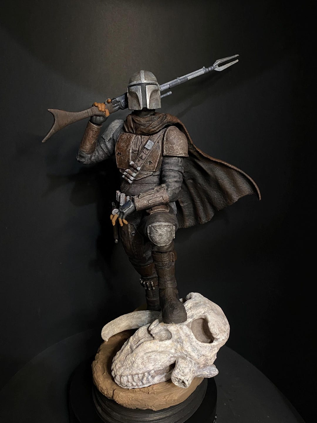 The Mandalorian - 3D Printed & Hand-painted Action Figure | Din Djarin ...