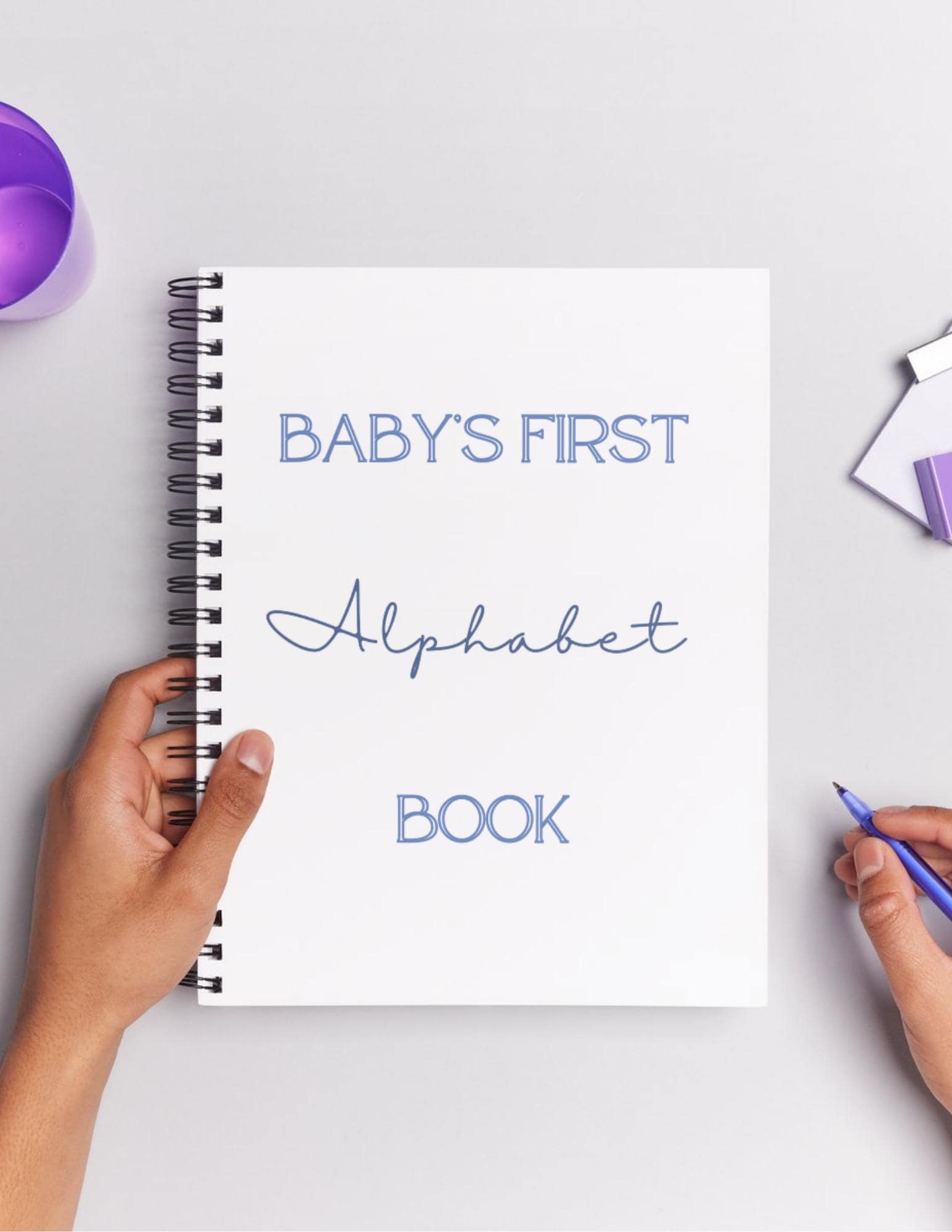 Baby's First Alphabet Book | ABC Book | Baby Shower Game | Customizable ...