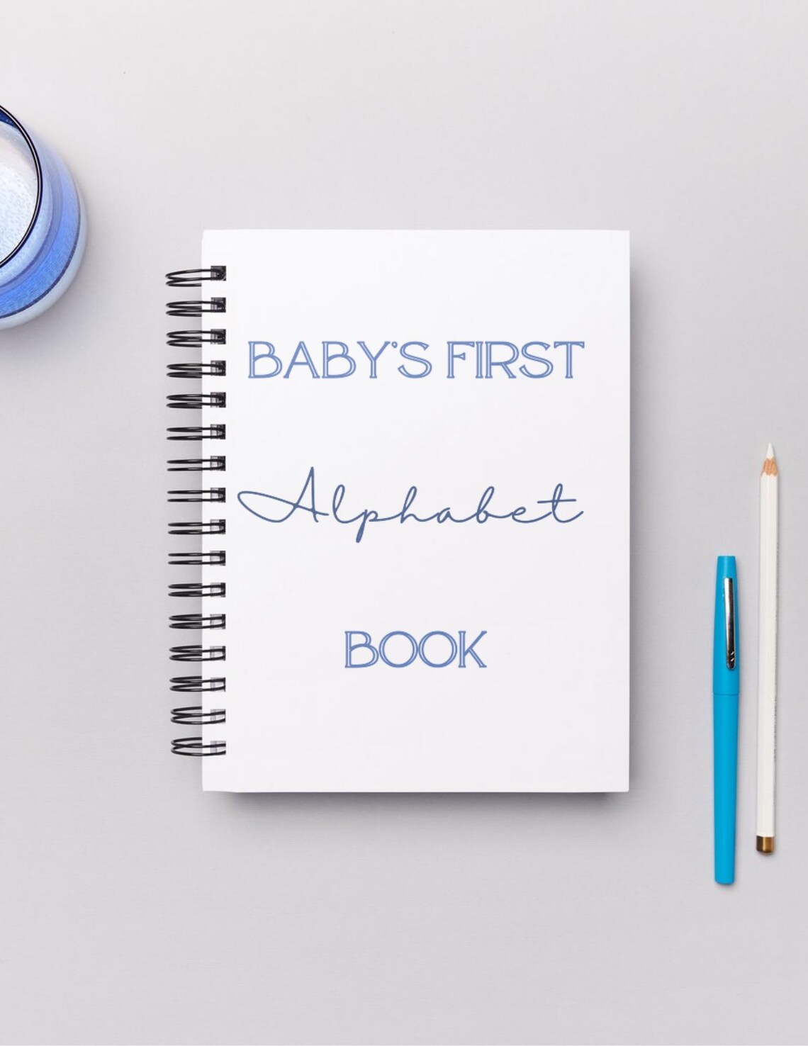 Baby's First Alphabet Book | ABC Book | Baby Shower Game | Customizable ...