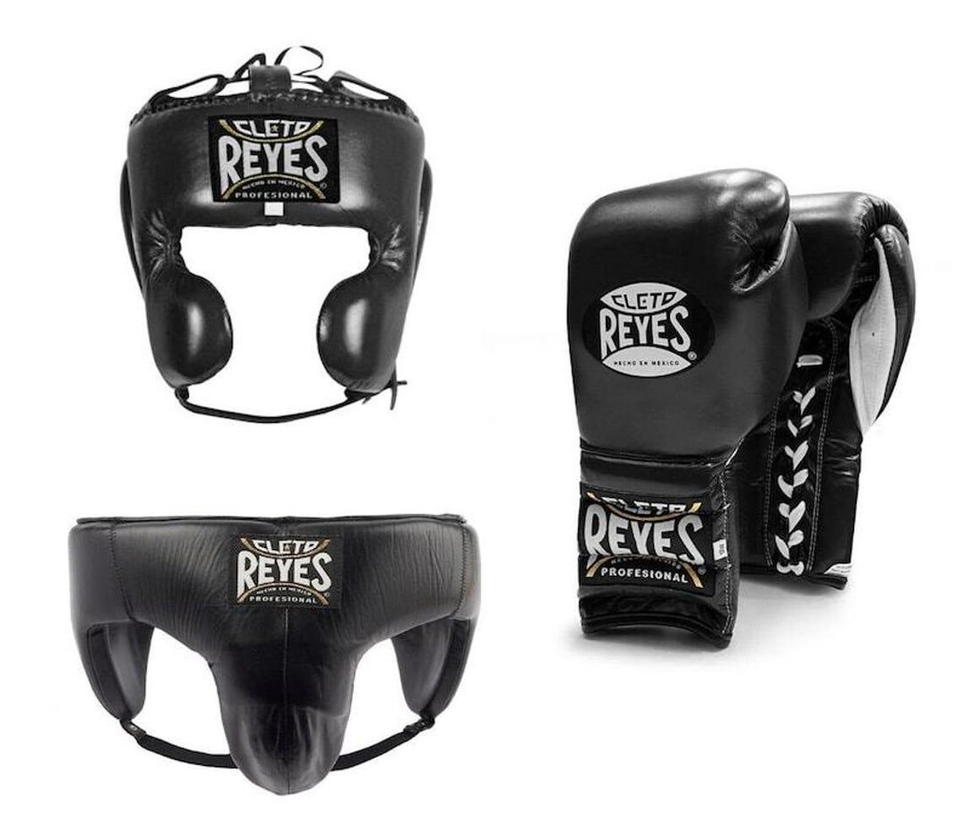 Black Cleto Reyes Boxing Sparring Set Customized Training Boxing Kits ...