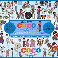 Un Poco Loco, Coco Svg, Svg Files for Cricut Sublimation, Coco Png, Un ...