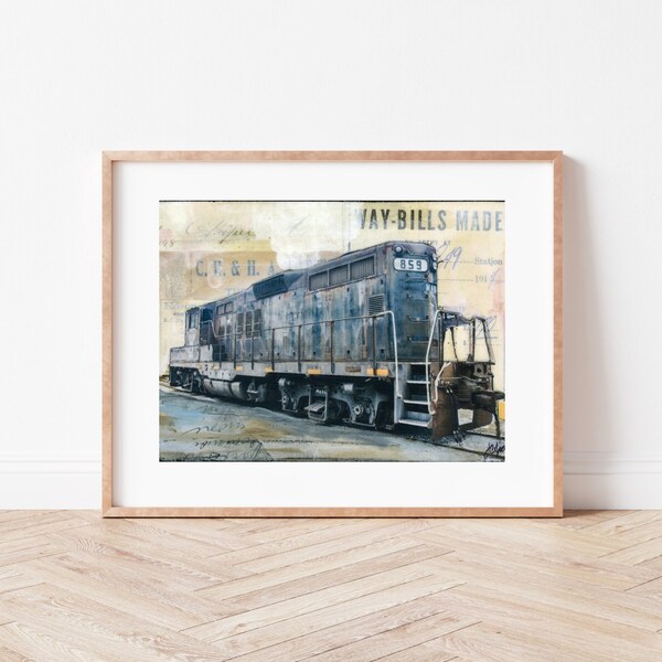 Locomotive - Etsy