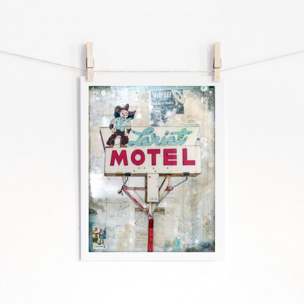 Neon Motel Sign - Etsy