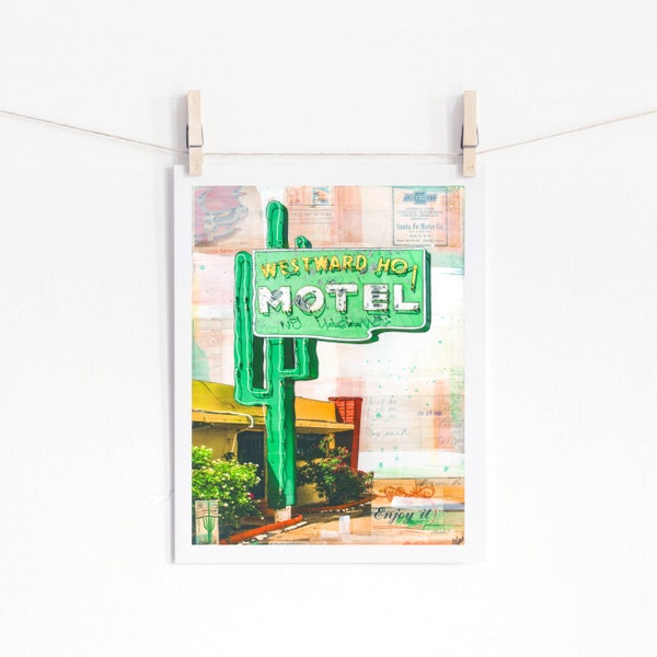 Neon Motel Sign - Etsy