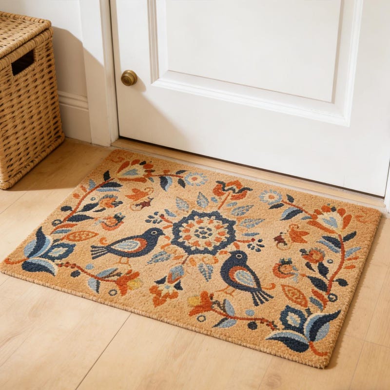 Boho Door Mat - Etsy