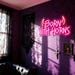 Bron With Norns Neon Sign,devil Horns Neon Sign, Satan Neon Sign,devil ...