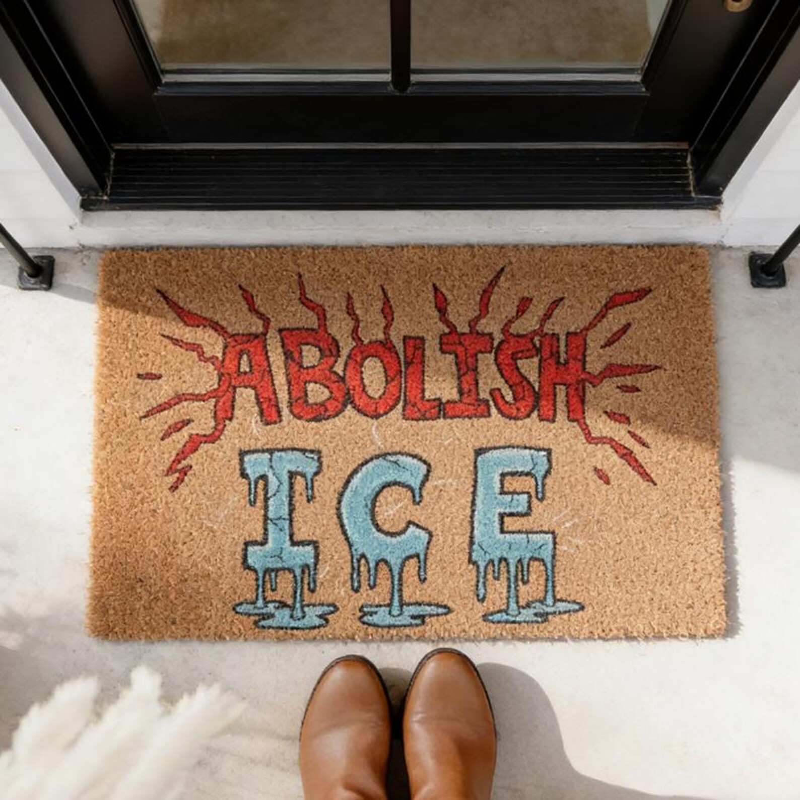 Abolish Icf Doormat,abolish ICE Protest Doormat,no Human is Illegal ...