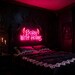 Bron With Norns Neon Sign,devil Horns Neon Sign, Satan Neon Sign,devil ...