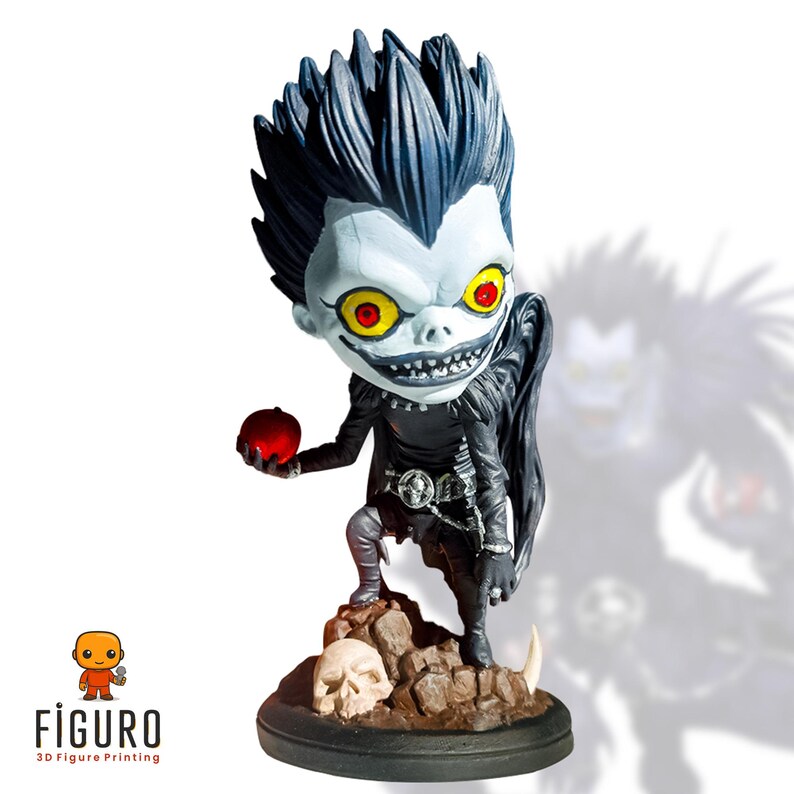 Ryuk Fan Art Figure – Hand-painted Death Note Inspired Shinigami Statue ...