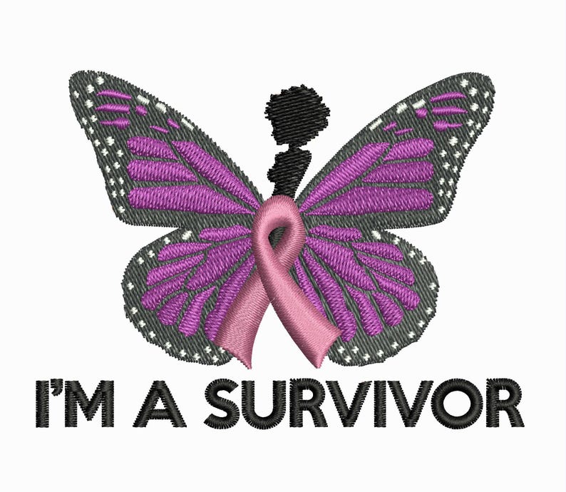 Breast Cancer Awareness Embroidery Designs: 4 Ribbon Logos (DST, PES ...