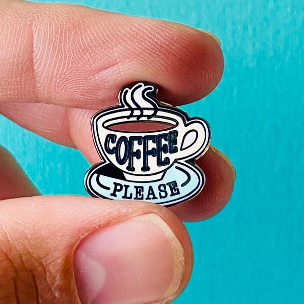 Enamel Pin Coffee - Etsy