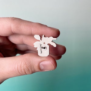 Maranta, Enamel Pin, Plant Pin, Plant, Plant Gift, Succulent, Plant Pot ...