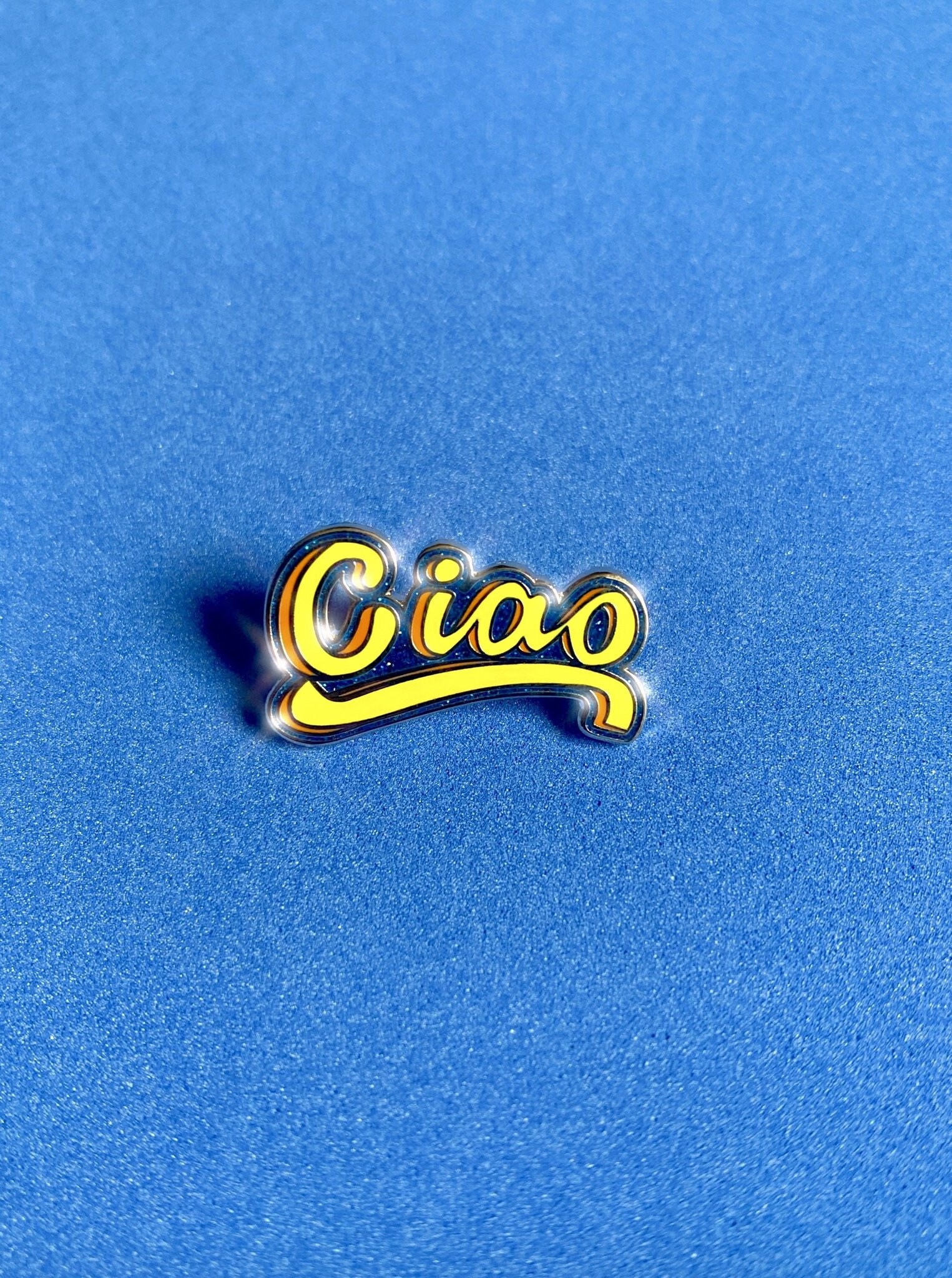 Pin, Hello, Ciao, Ciao Pin, Hi, Goodbye, Enamel Pin, Birthday Present ...
