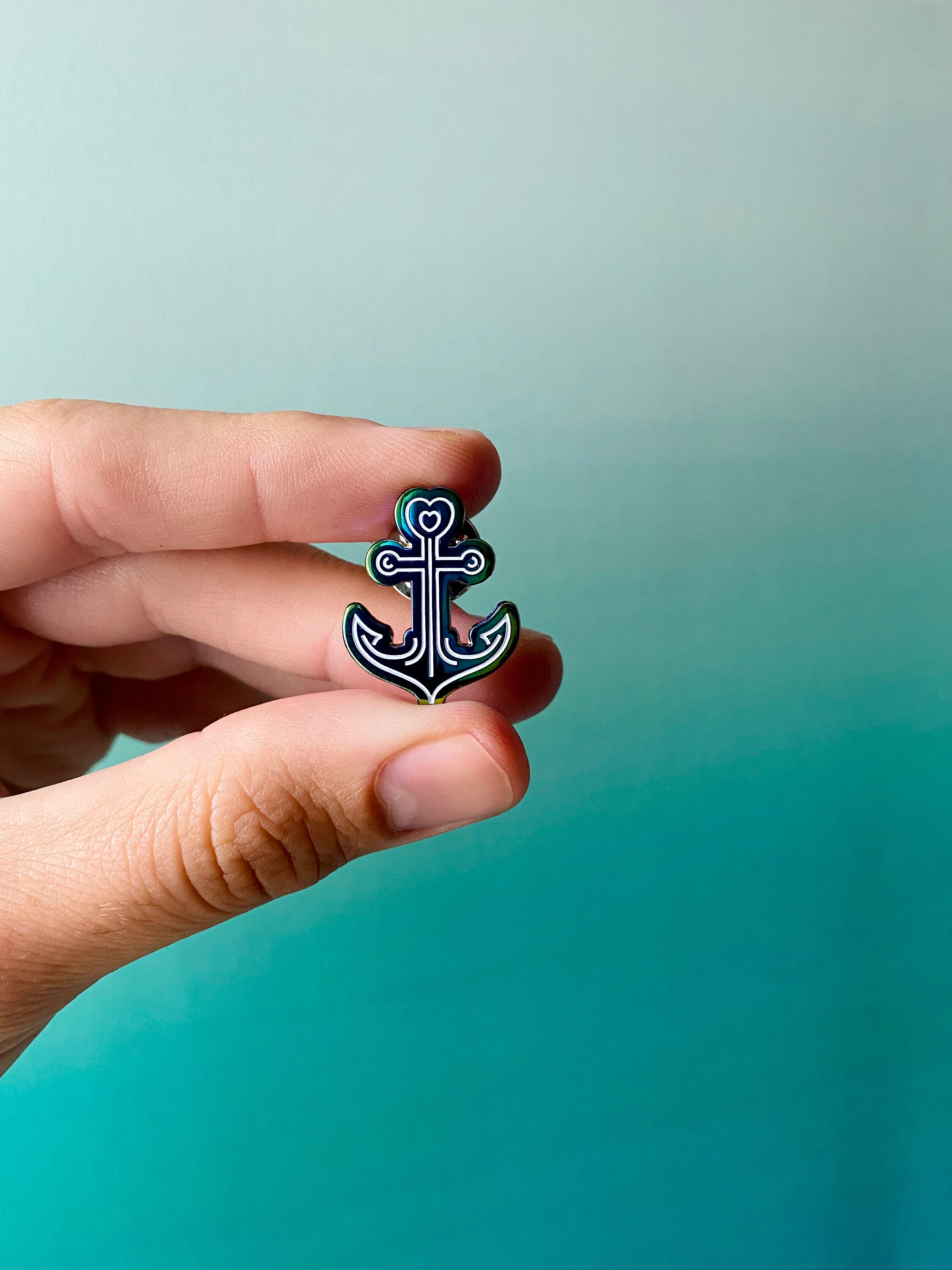 Anchor Anchor Pin Anchor Print Nautical Pin Nautical | Etsy