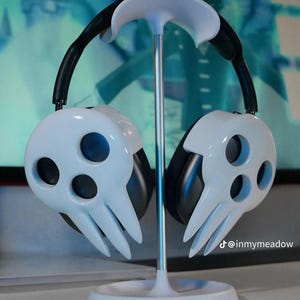 Soul Eater Death Skull Headphone Covers – Anime-inspired Clip-on ...