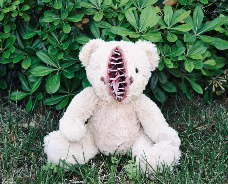 Scary Teddy Bear - Etsy