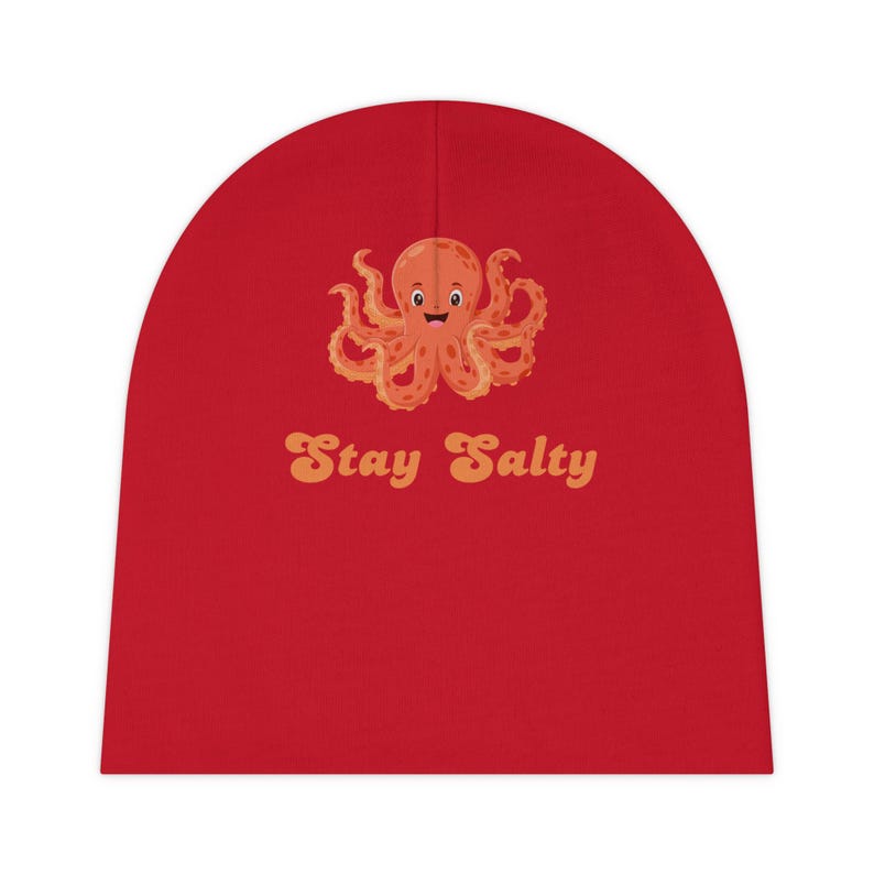 Stay Salty Baby Beanie, Cute Baby Hat for Ocean Lovers, Unique Infant ...