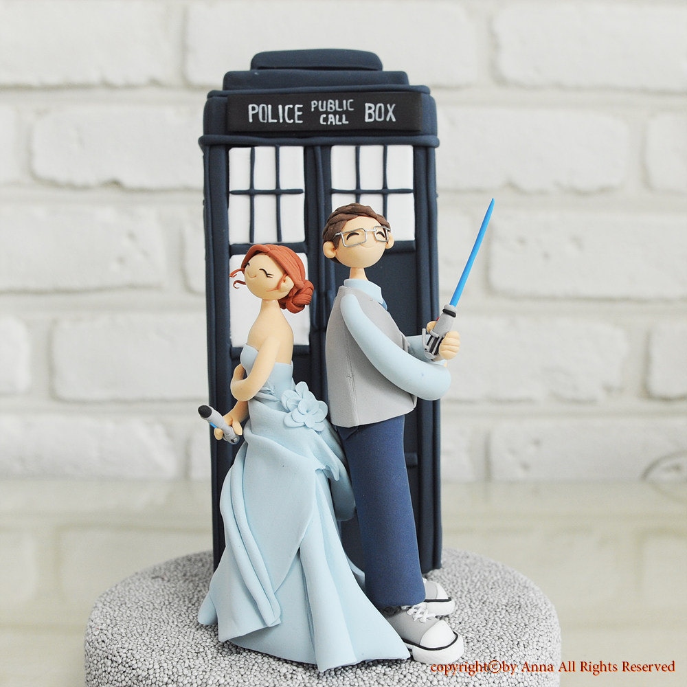 Custom Cake Topper -doctor Who, Star Wars Combined Theme- - Etsy Australia
